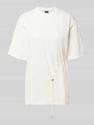Gina Tricot Longshirt mit Rundhalsausschnitt und Tunnelzug