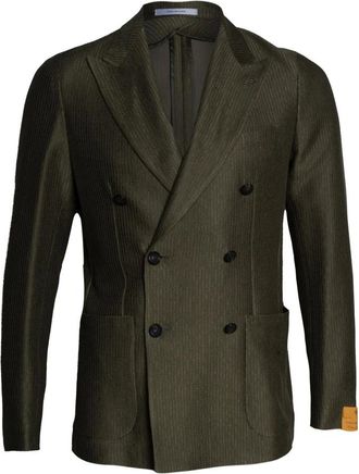 Tagliatore Homme, Costumes, Vert, Taille: S Blazer Crois&eacute;