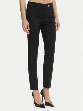 Rinascimento Rinascimento Stoffhose CFC0128638003 Schwarz Slim Fit