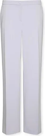 Elena Miro Femme, Pantalons, Violet, Taille: 56 FR Pantalon Droit Cady