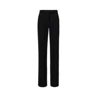 Versace Straight Hosen - - Trousers - Damen - Schwarzk - XS