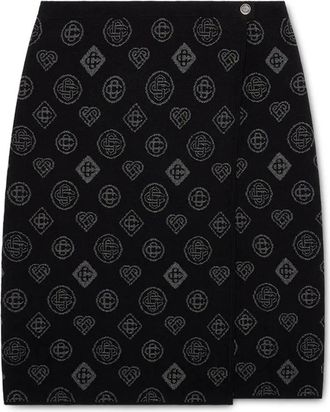 Casablanca Femme, Jupes, Noir, Taille: 38 FR Skirt