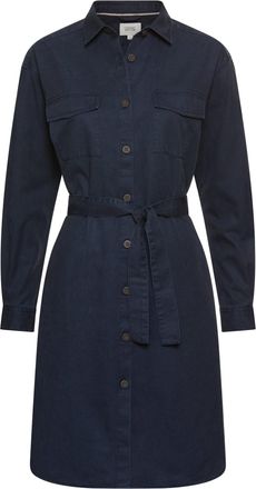 Camel Active Damen Kleid mit Taillengürtel Nachtblau, Womenswear-L