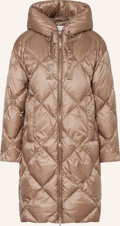 Max Mara Daunenmantel Trefe braun