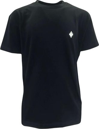 Marcelo Burlon Homme, Tops, Noir, Taille: XL Short Sleeve T-Shirt