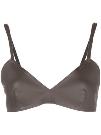 The Mannei brassi&egrave;re Sierra en cuir - Marron