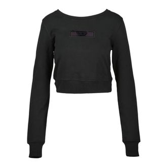 Diesel Damen, Sweatshirts & Hoodies, Schwarzk, XSGr&ouml;&szlig;e