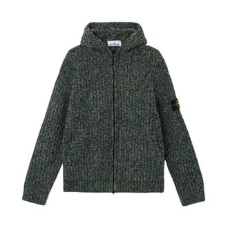 Stone Island Gilet Maille - - Sweatshirts & Hoodies - Herren - Gr&uuml;n - S
