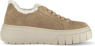 Gabor L&auml;ssige Schn&uuml;rschuhe f&uuml;r Damen - - Shoes - Damen - Beige - 42 EU
