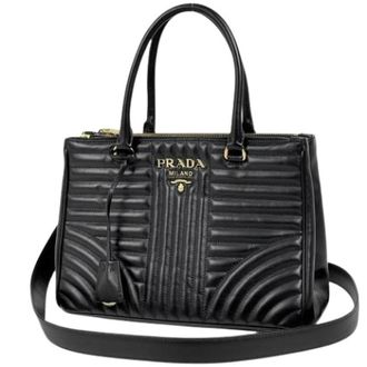 Prada Sac &agrave; main vintage doccasion - Femme - Pre-owned - Noir - Taille: ONE Size