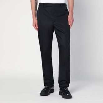 Prada Schwarze Hose aus Re-Nylon