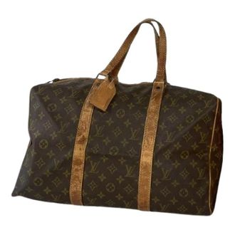 Louis Vuitton Sac week-end Pre-owned - Femme - Pre-owned - Brun - Taille: ONE Size