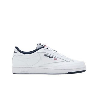 Reebok Unisex Club C 85 Gymnastikschuhe, Wei&szlig; (Intense-White/Navy), 34 EU