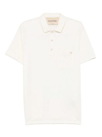 Valentino Poloshirt - Creme