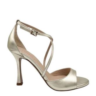 Roberto Festa Milano Platinum Leder Sandale - - Shoes - Damen - Gelb - 35 EU