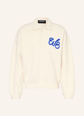 Worst Behavior Wrstbhvr Strick-Poloshirt Lev weiss