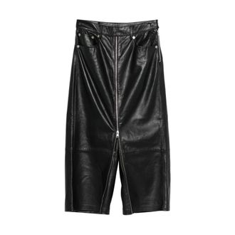 R13 Femme, Pantalons, Noir, Taille: W26 Leather Pant