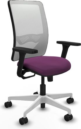 Piqueras y Crespo Drehstuhl f&uuml;r den Schreibtisch Zulema mit 3D-Armlehnen, h&ouml;henverstellbare Lendenwirbelst&uuml;tze, ausgestattet mit Sincro 3 Positionen und Schneideschaum,