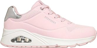 Skechers Uno Stand On Air Sneaker f&uuml;r Damen, Keilabsatz (Pink/Metallic)