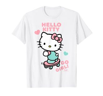 Hello Kitty Cooles Power-Skateboard Pro Fun Classic f&uuml;r M&auml;dchen T-Shirt