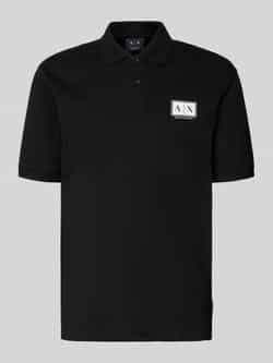 A|X Armani Exchange Regular Fit Poloshirt mit Knopfleiste