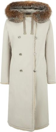 Moorer Femme, Manteaux, Gris, Taille: 38 FR Gelicacap