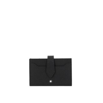 Montblanc Schwarzer Kreditkartenhalter aus genarbtem Leder - - Accessories - Herren - Schwarzk - ONE SIZE