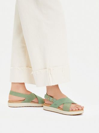Keen Sandalen Keen Elle Luxe Cross Strap 1030525 Gr&uuml;n
