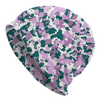 Generic Bonnets Camouflage Bonnet Tricoté Thermique Mode Bonnet en Tricot pour Shopping Conduite Homme