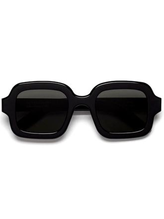 Retro Superfuture lunettes de soleil Benz - Noir