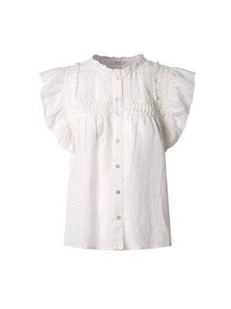 Pepe Jeans London Damen Diallo Shirt, Wei&szlig; (Mousse-Wei&szlig;), XS
