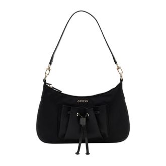 Guess Theodora Mini Shoulder Bag - Femme - Sacs - Noir - Taille: ONE Size