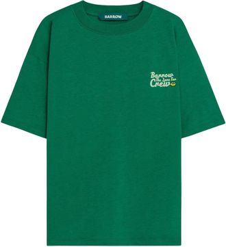 Barrow Barrow, Homme, Tops, Vert, Taille: XS T-Shirt Jersey