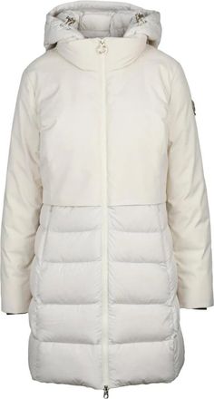 CAPE HORN Femme, Manteaux, Blanc, Taille: 36 FR Piumino Lungo