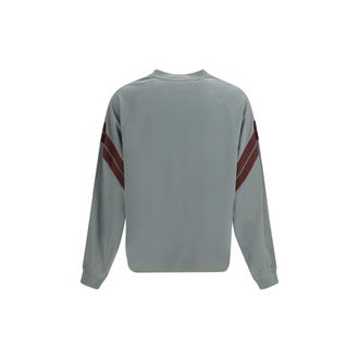 Palm Angels Mens Bicolor Polyester Sweatshirt Clothing