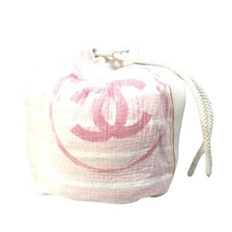 Chanel Pre-owned Coton sacs-chanel - Femme - Pre-owned - Rose - Taille: ONE Size