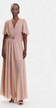 Fracomina Abendkleid FQ25SD3011W41201 Rosa Regular Fit