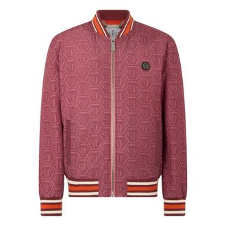 Philipp Plein Herren, Jacken, Rot, LGr&ouml;&szlig;e