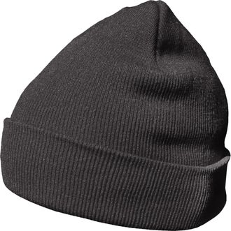 DonDon Mütze Herren Mütze Damen Wintermütze Beanie klassisches Design basaltgrau