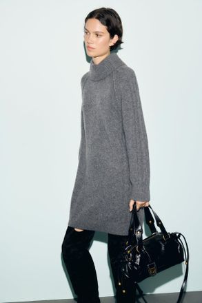 Gerard Darel Robe pull en laine et cachemire - CRIS - anthracite