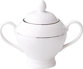 Ambition 23079 Zuckerdose mit Deckel, Porzellan