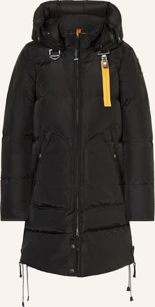 Parajumpers Parajumpers Daunenmantel Long Bear Mit Abnehmbarer Kapuze schwarz