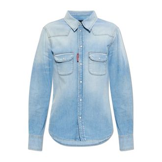 Dsquared2 Denim Shirt - - Blouses & Shirts - Damen - Blau - S