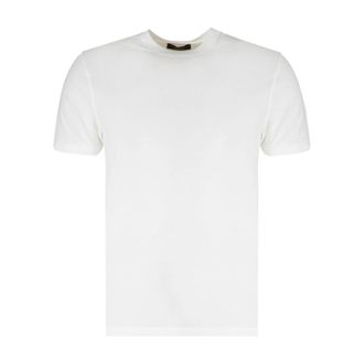 Zanone Klassisches Rundhals-T-Shirt - - Tops - Herren - Wei&szlig; - 4XL