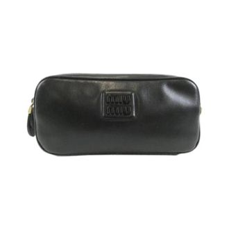 Miu Miu Pre-owned Soft Calf Waist Bag - - Pre-owned - Damen - Schwarzk - ONE SIZE