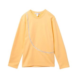 Comme Des Gar&ccedil;ons Zip Detail Sweatshirt - - Sweatshirts & Hoodies - Herren - Gelb - XS