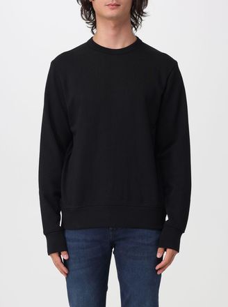 HUGO BOSS Sweat-shirt col rond pour homme en coton avec logo brod&eacute;