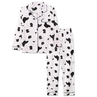 Generic Lot de 2 pyjamas en coton pour femme - V&ecirc;tements de nuit pour femme - V&ecirc;tements de nuit sexy pour femme - Ensemble de v&ecirc;tements de d&eacute;tente &agrave; manches l
