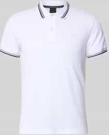 Geox Slim Fit Poloshirt mit Kontraststreifen