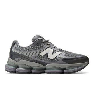 New Balance Unisex Abzorb 2000 Grey Days in Grau, Synthetik, Gr&ouml;&szlig;e 38.5